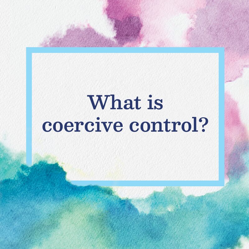 Understanding Coercive Control - Fenton