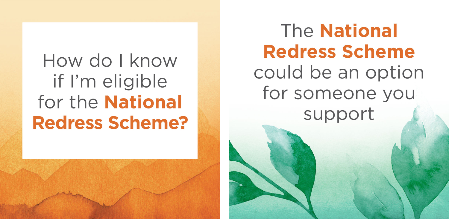 Raising awareness of the National Redress Scheme - Fenton